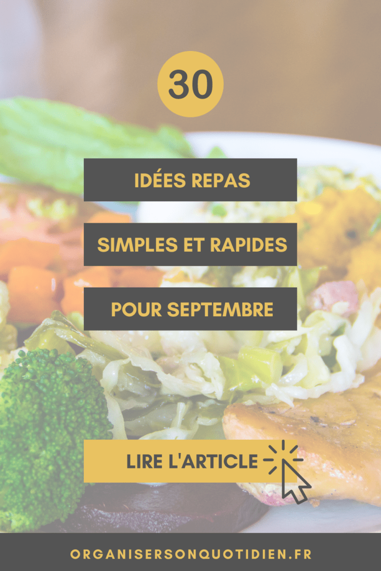 30 recettes économiques de saison pour septembre