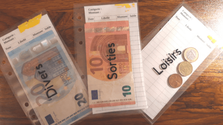 Le système des enveloppes budgétaires - Organiser son quotidien
